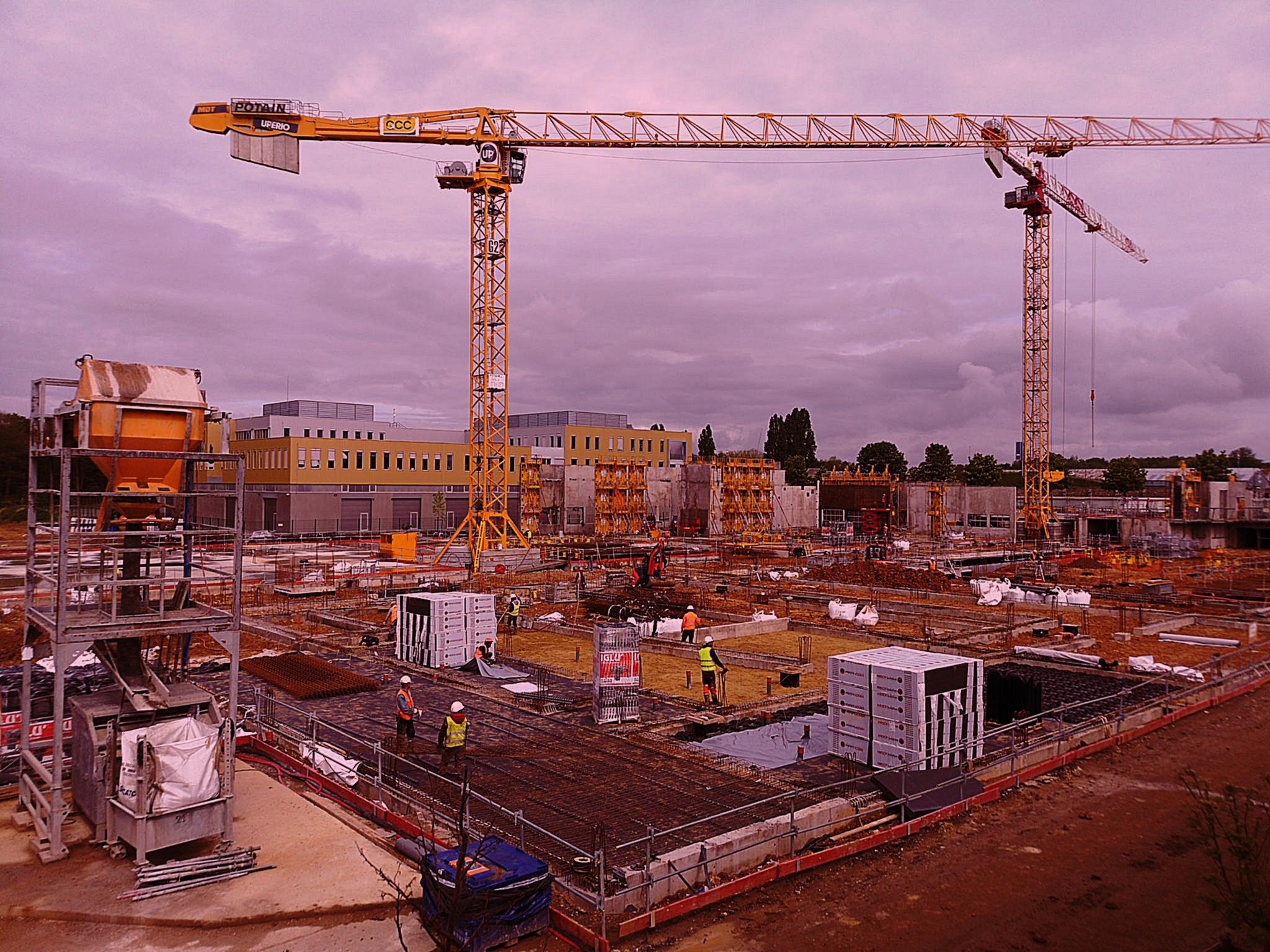 Chantier : Campus d’Innovation Mines ParisTech